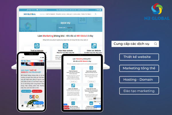 Công ty thiết kế website chuyên nghiệp tại Đà Nẵng | NR GLOBAL - NR GLOBAL - Website & Marketing